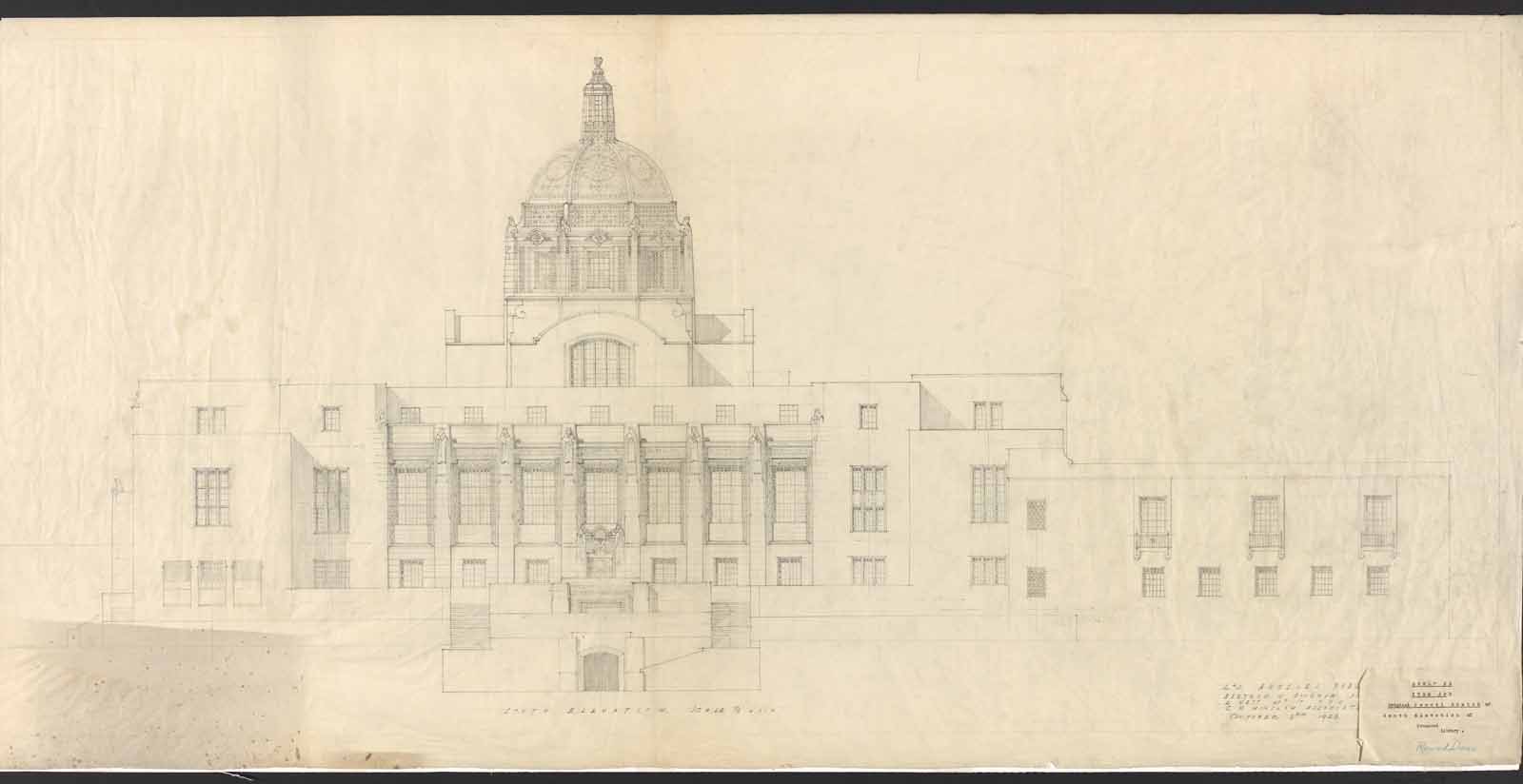 Central Architectural Drawings {artist_name}